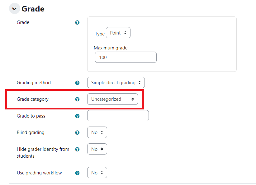 Setting up and Adding Grades | Moodle